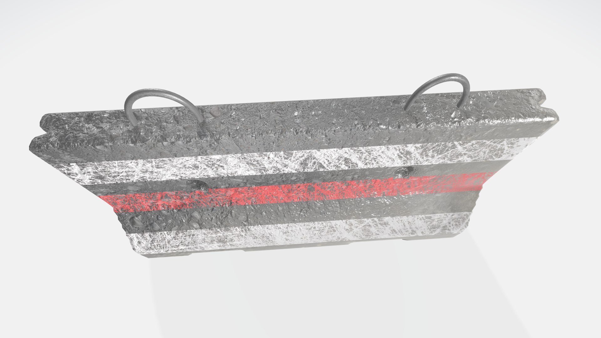 3D Concrete Road Barriers 3D Model Model - TurboSquid 1911079