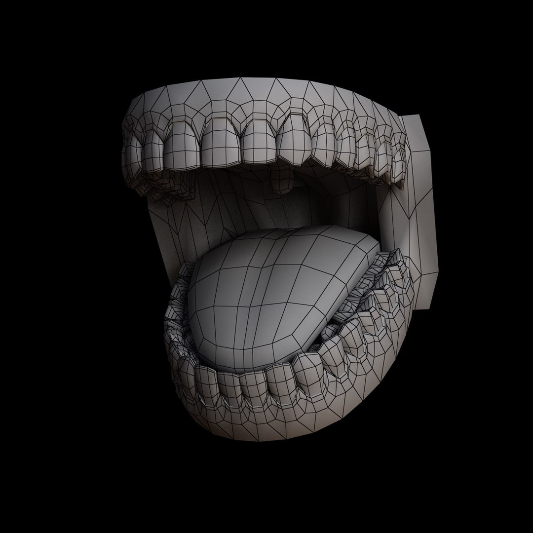 Hu Teeth 3d Model