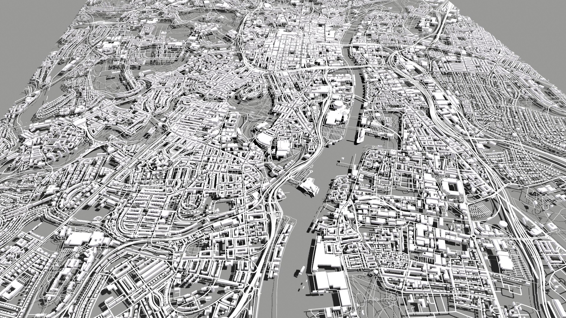 3D Cityscape Glasgow Scotland - TurboSquid 1947943