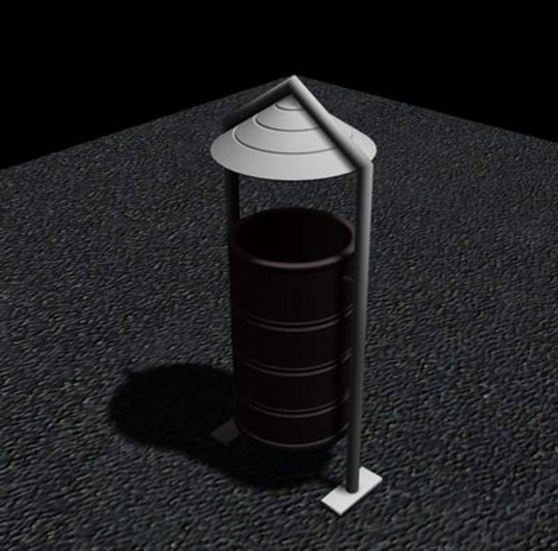 trash junk garbage 3d model