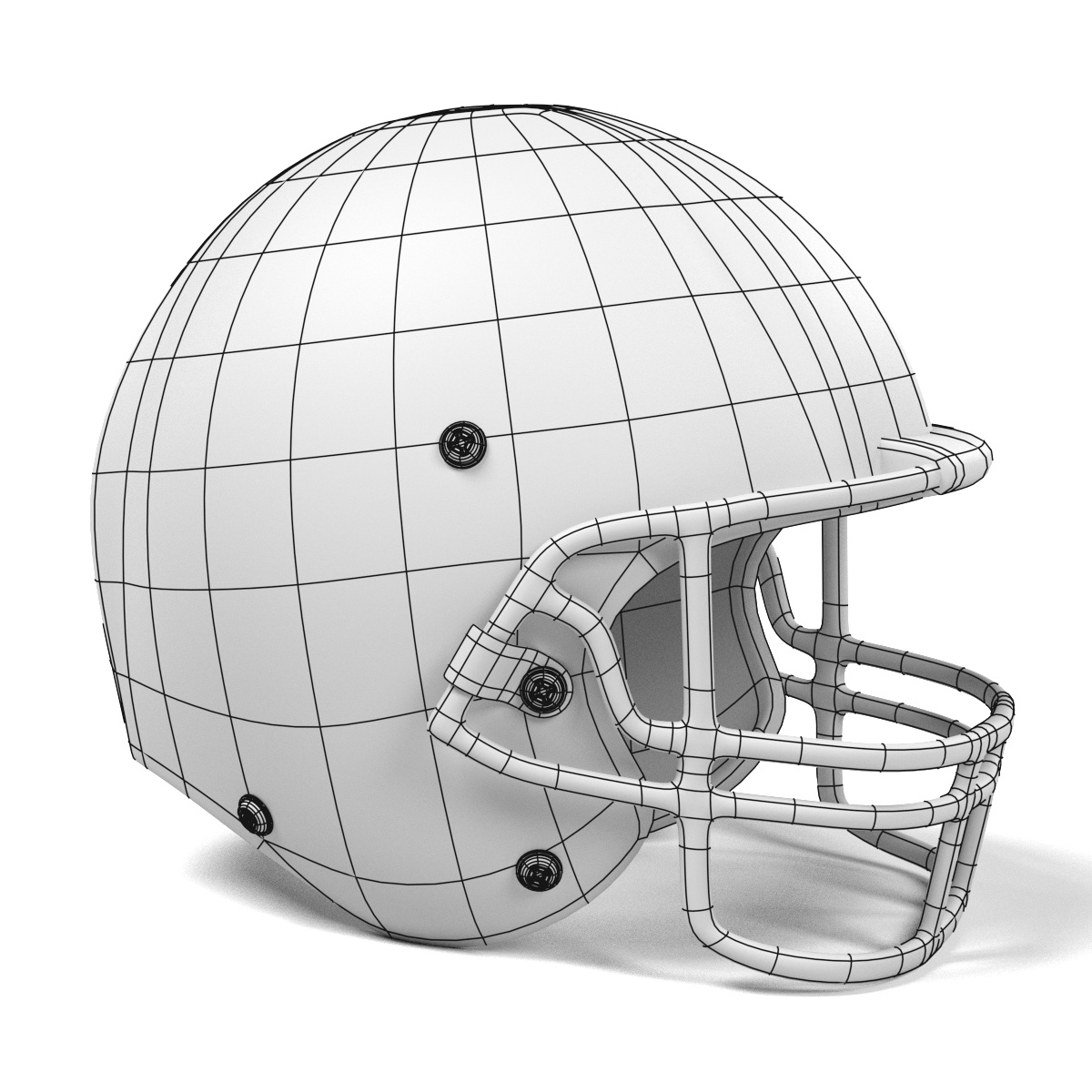 football helmet 3d 3ds