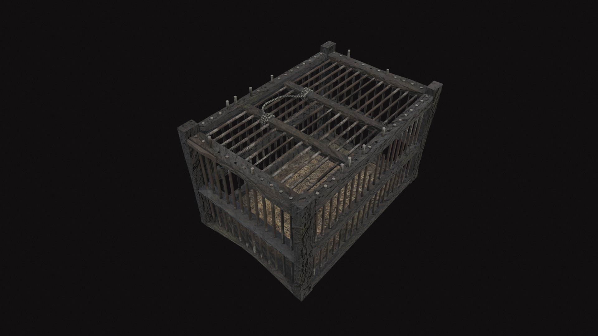 Medieval Cage 3D - TurboSquid 2306767