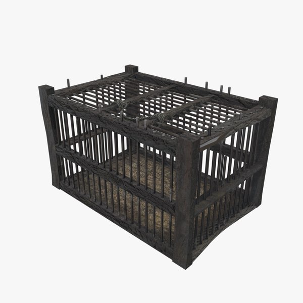 modelo 3d Jaula medieval - TurboSquid 2306767