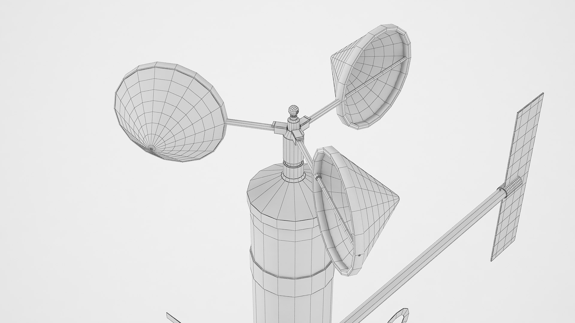 3D Wind Speed Sensor - TurboSquid 1712657