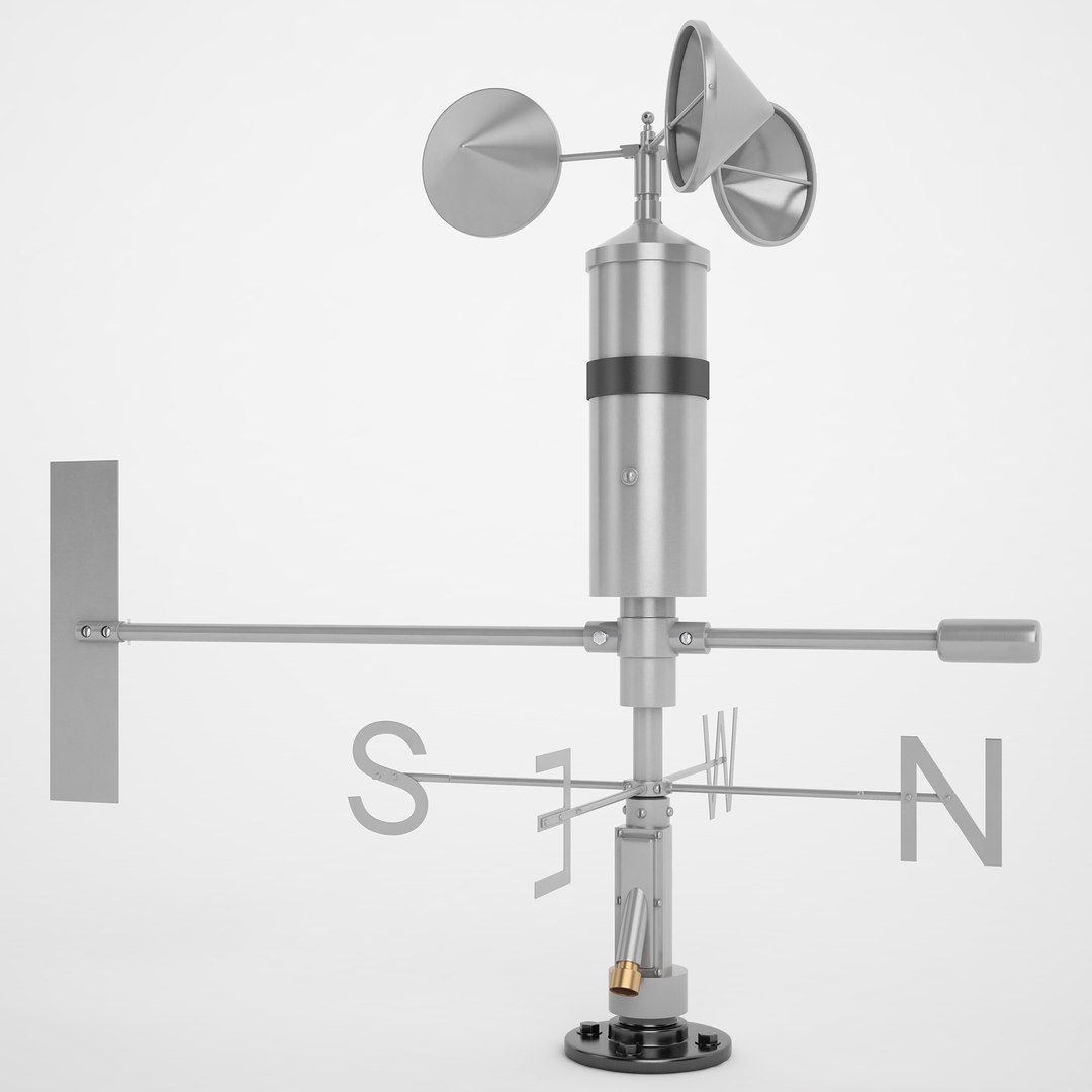 3D Wind Speed Sensor - TurboSquid 1712657