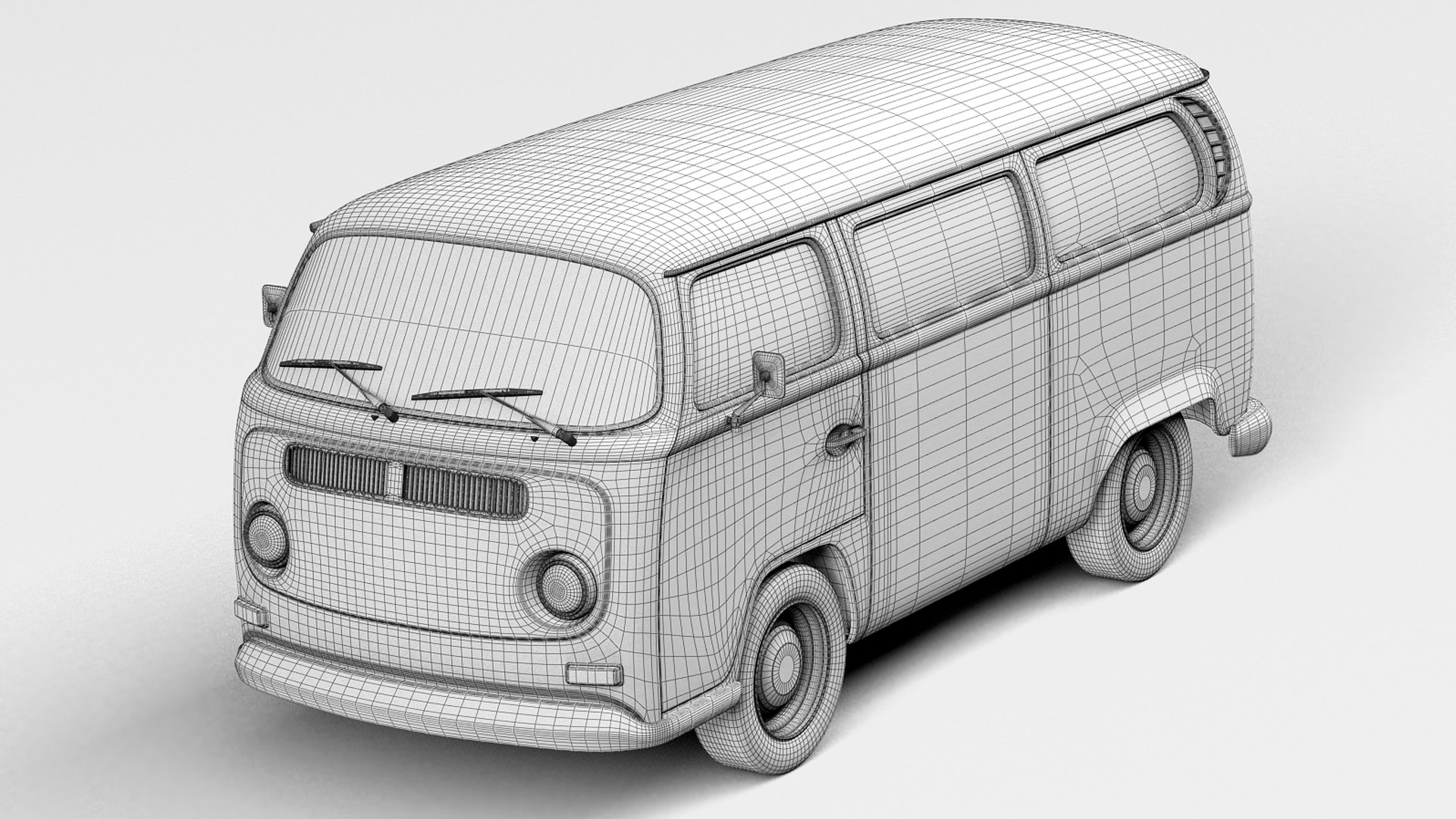 Generic Van 3D Model - TurboSquid 1884973