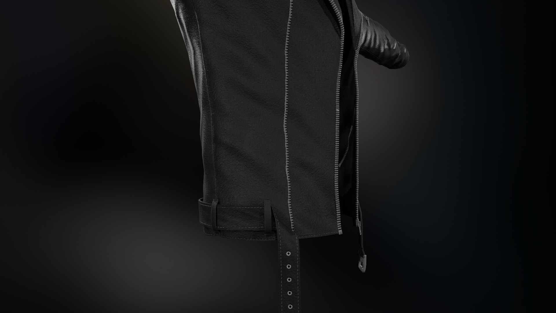 Black Jacket 3D Model - TurboSquid 1507285