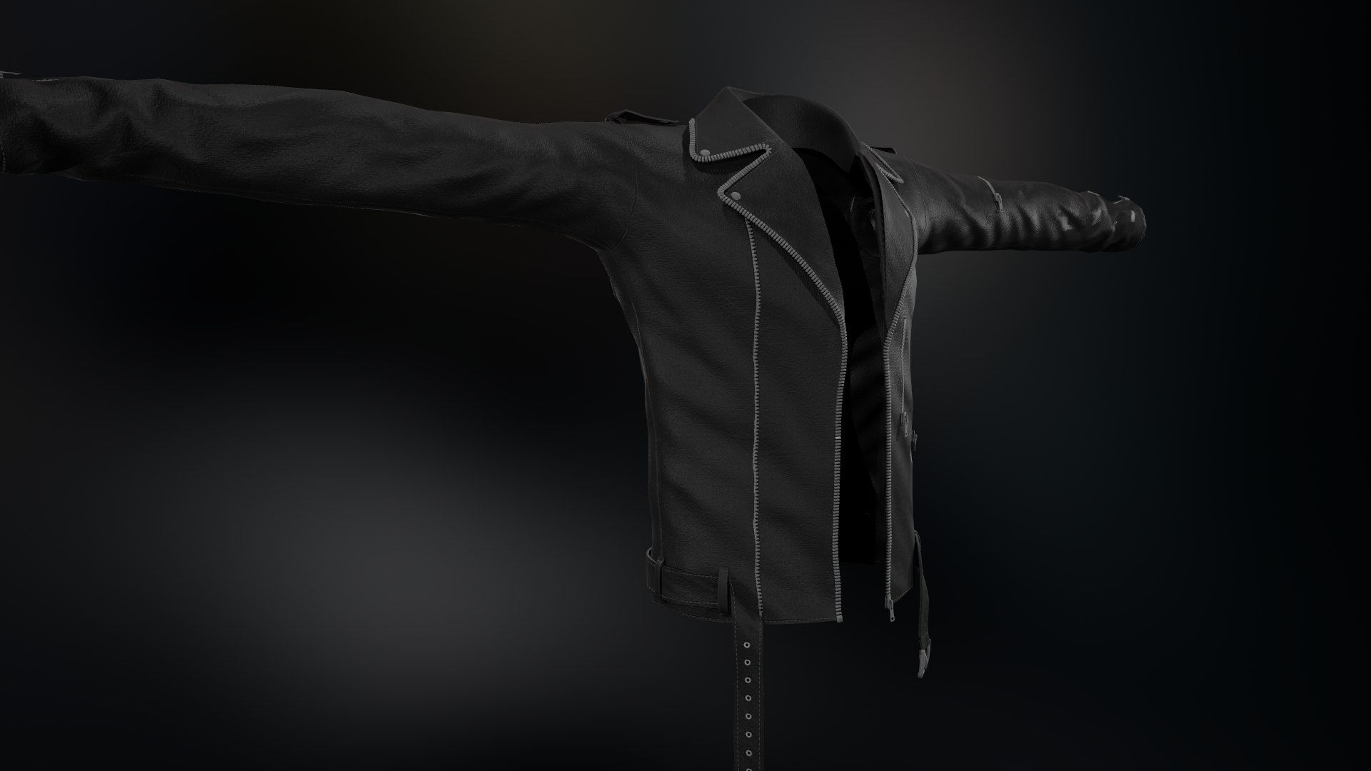 Black Jacket 3D Model - TurboSquid 1507285
