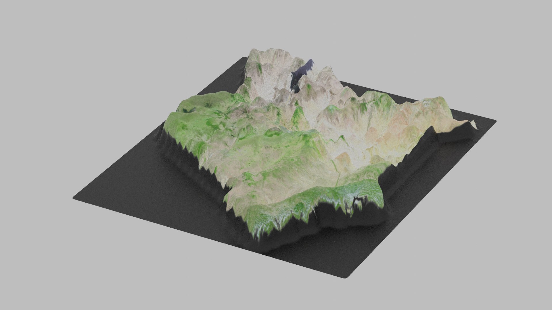 3D Kenya Map Country - TurboSquid 2076222