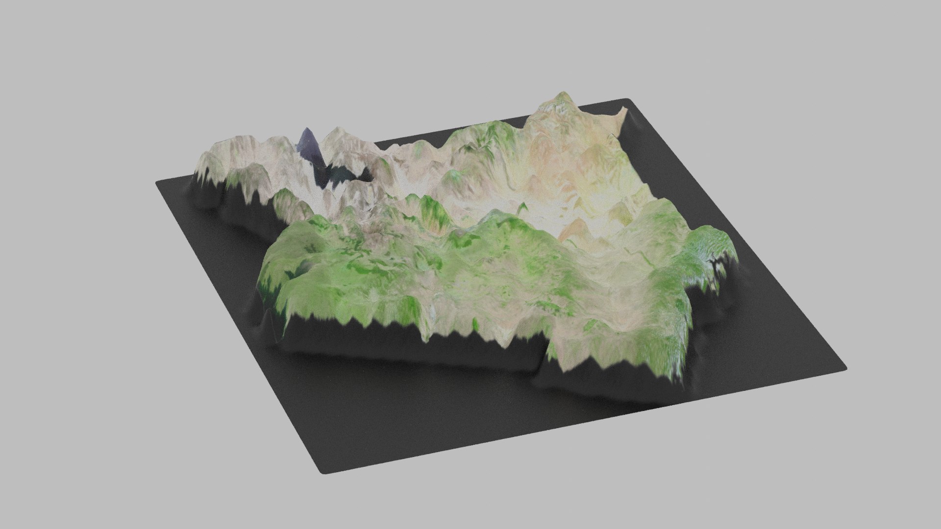 3D Kenya Map Country - TurboSquid 2076222