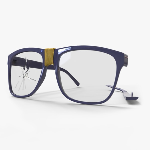 modelo 3d Lentes redondos Geek Nerd - TurboSquid 1449143