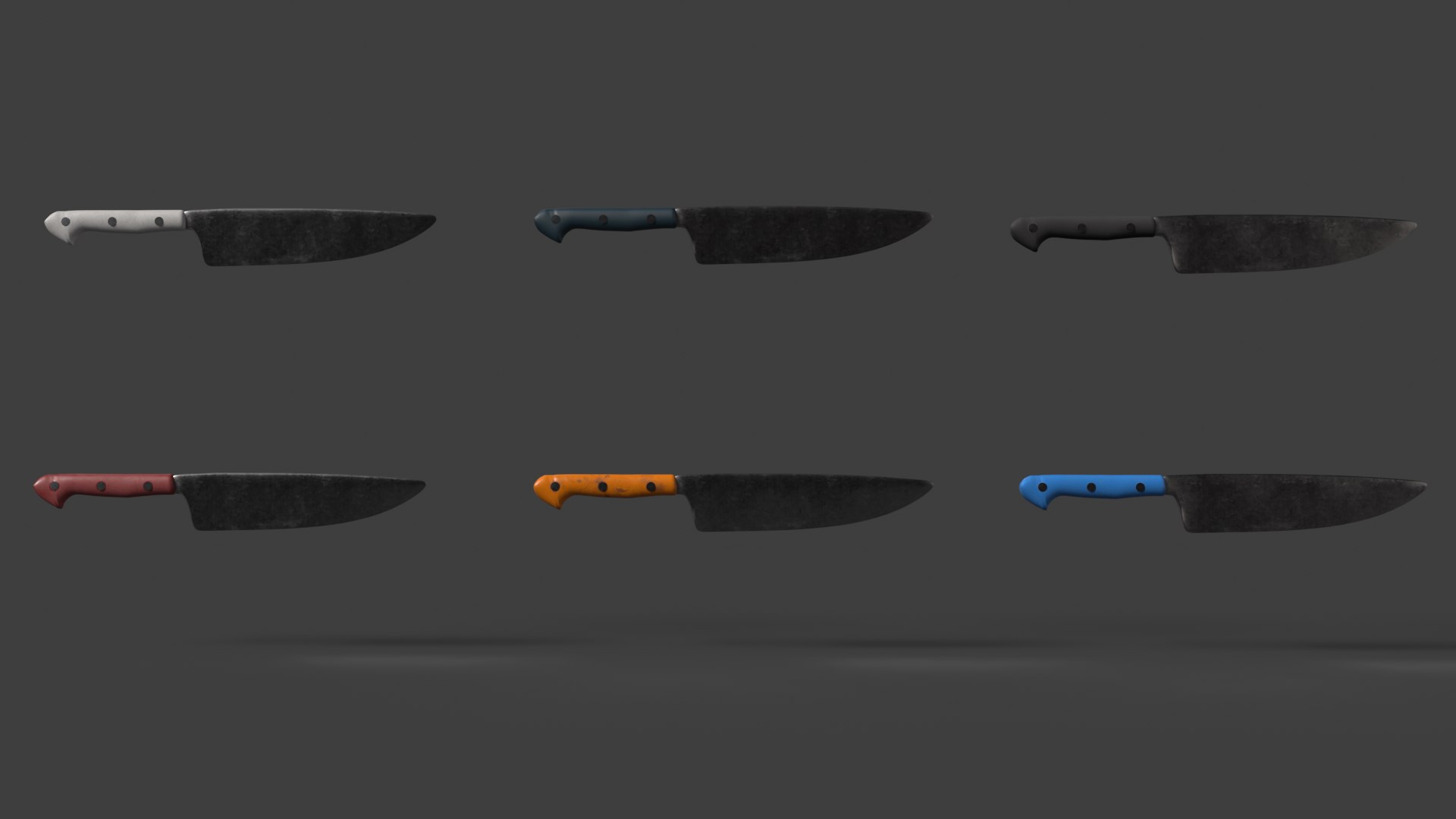 Knife Pack 3D Model - TurboSquid 2242183