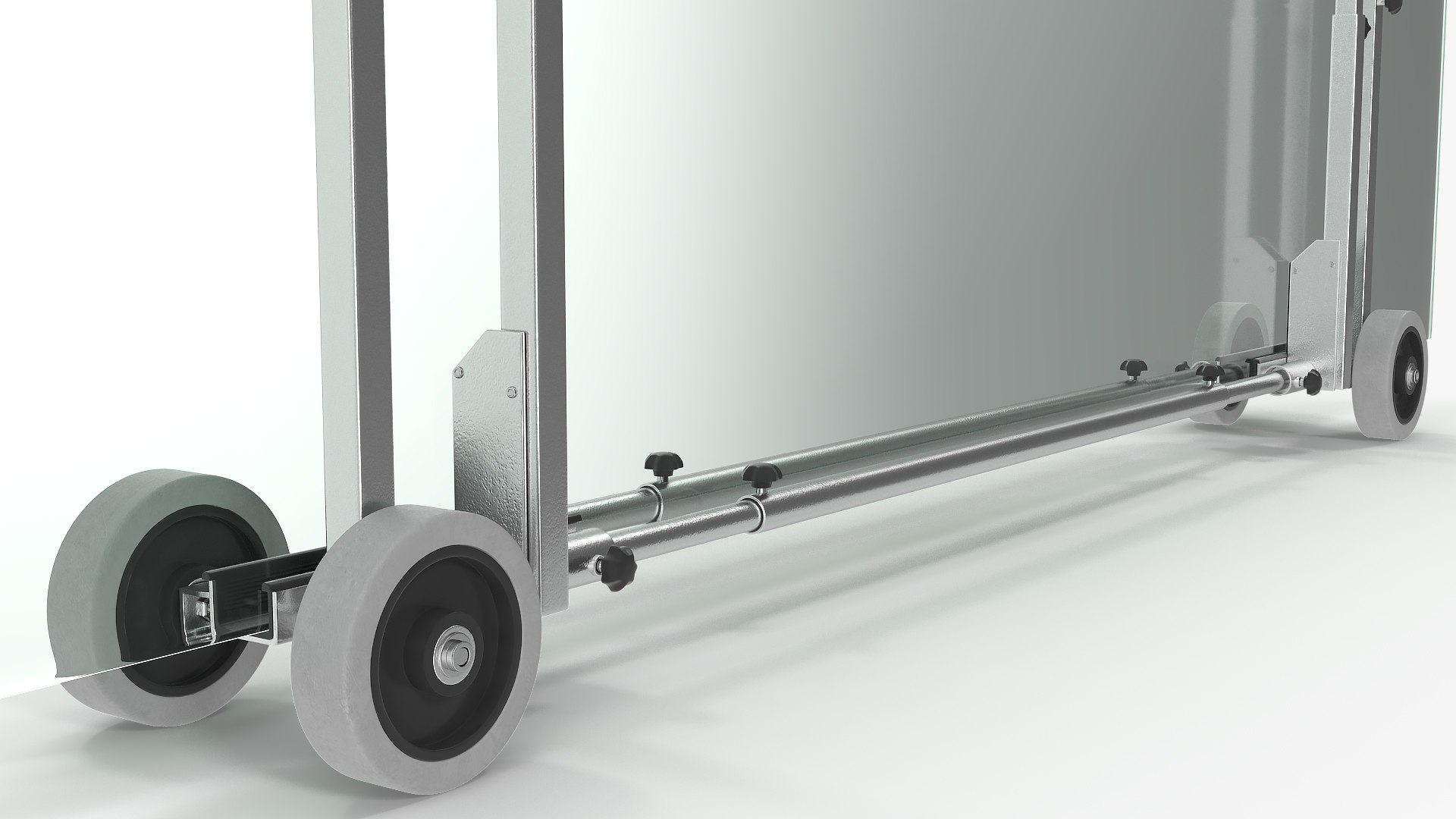 Panel transport trolley glass 3D model - TurboSquid 1693110