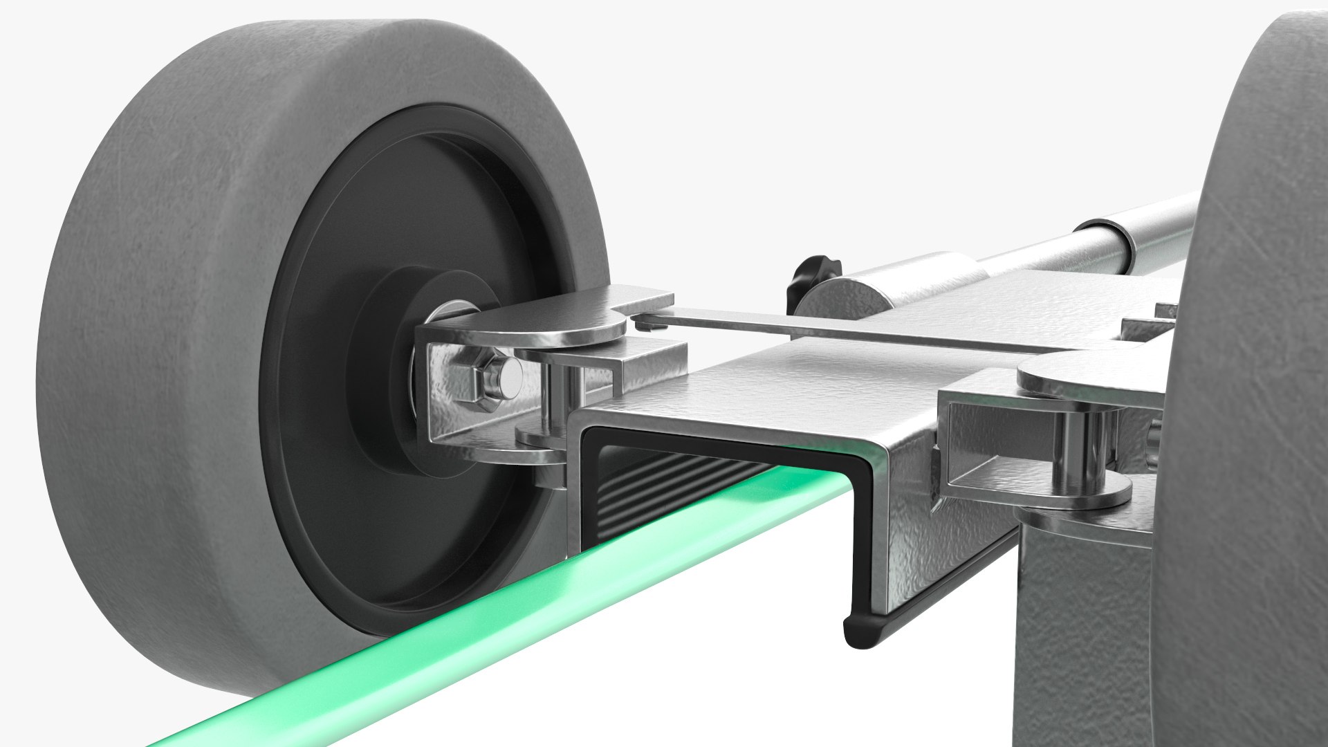 Panel transport trolley glass 3D model - TurboSquid 1693110
