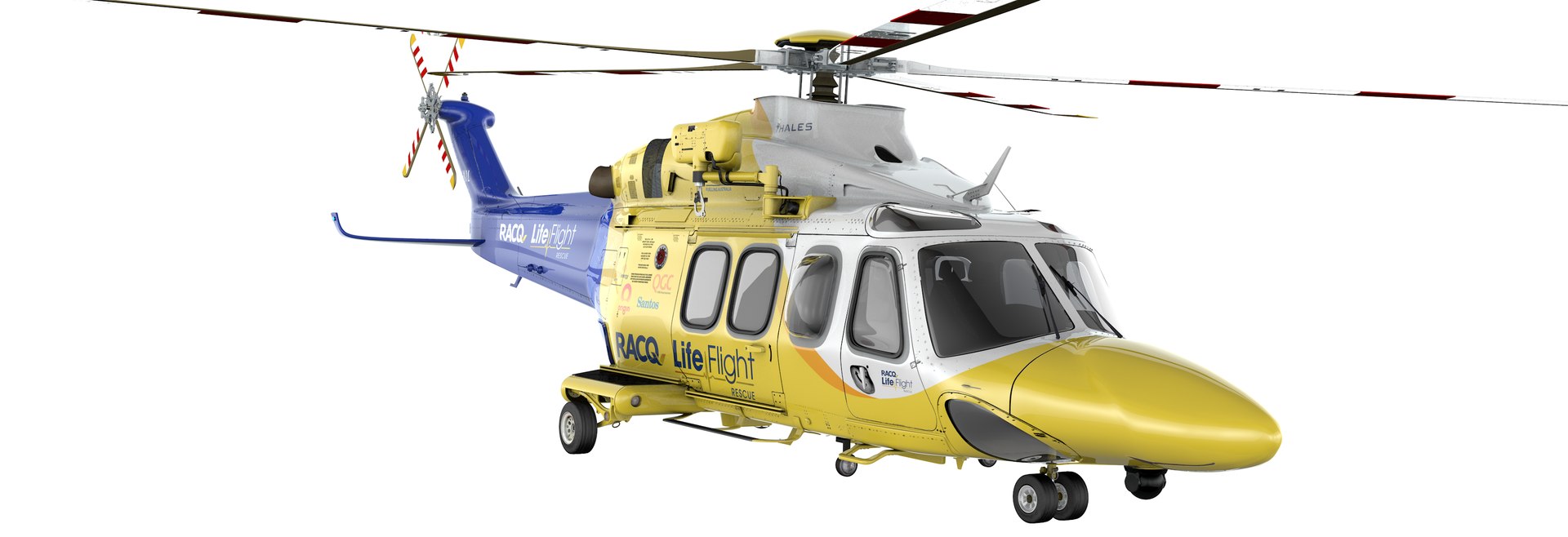 3D AW139 RACQ LifeFlight Rescue L2178 - TurboSquid 2256619