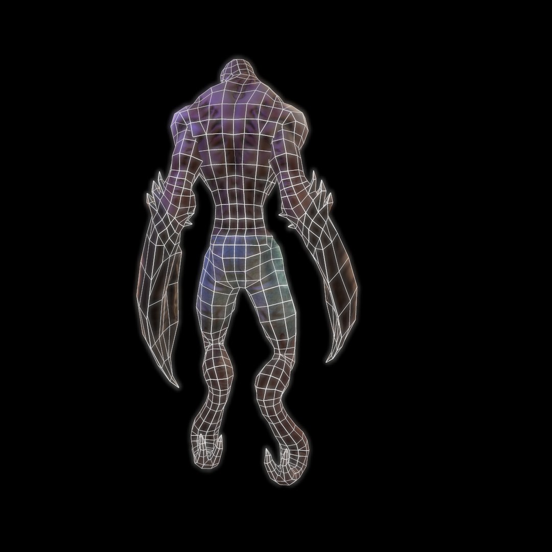 3d Mutant Cockroach Model