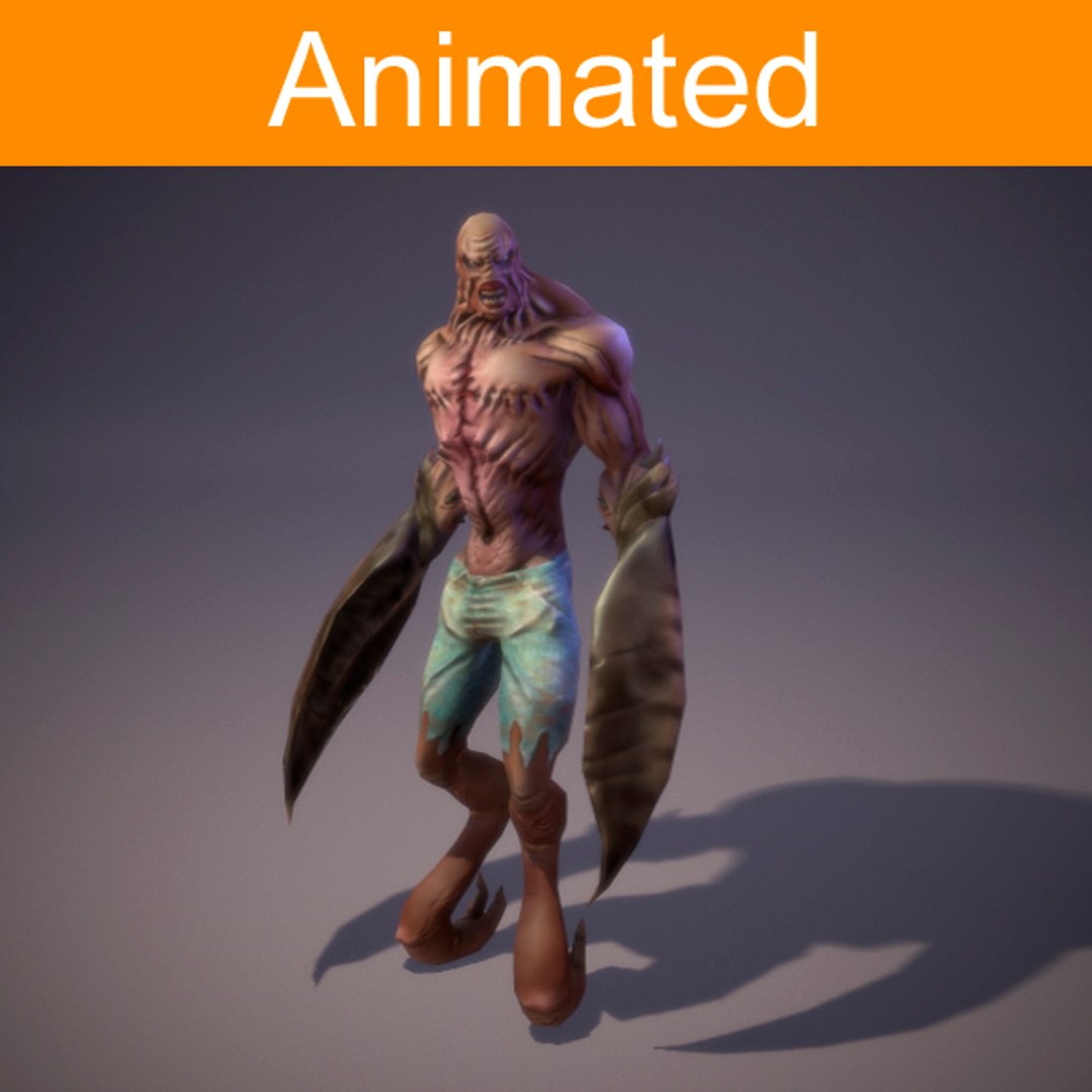 3d Mutant Cockroach Model