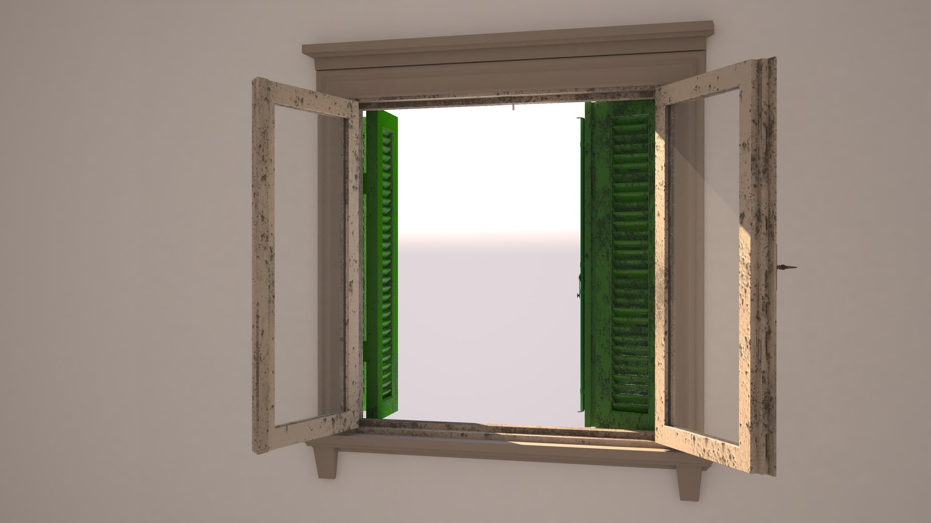 Shutter 2 3D model - TurboSquid 1892750