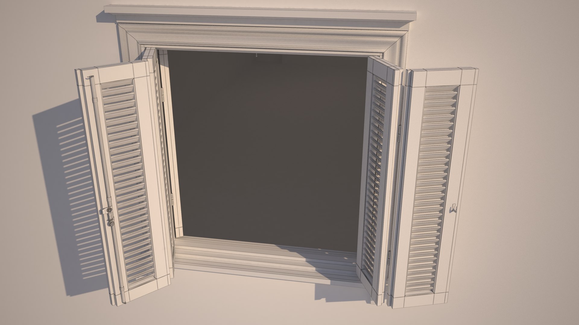 Shutter 2 3D Model - TurboSquid 1892750