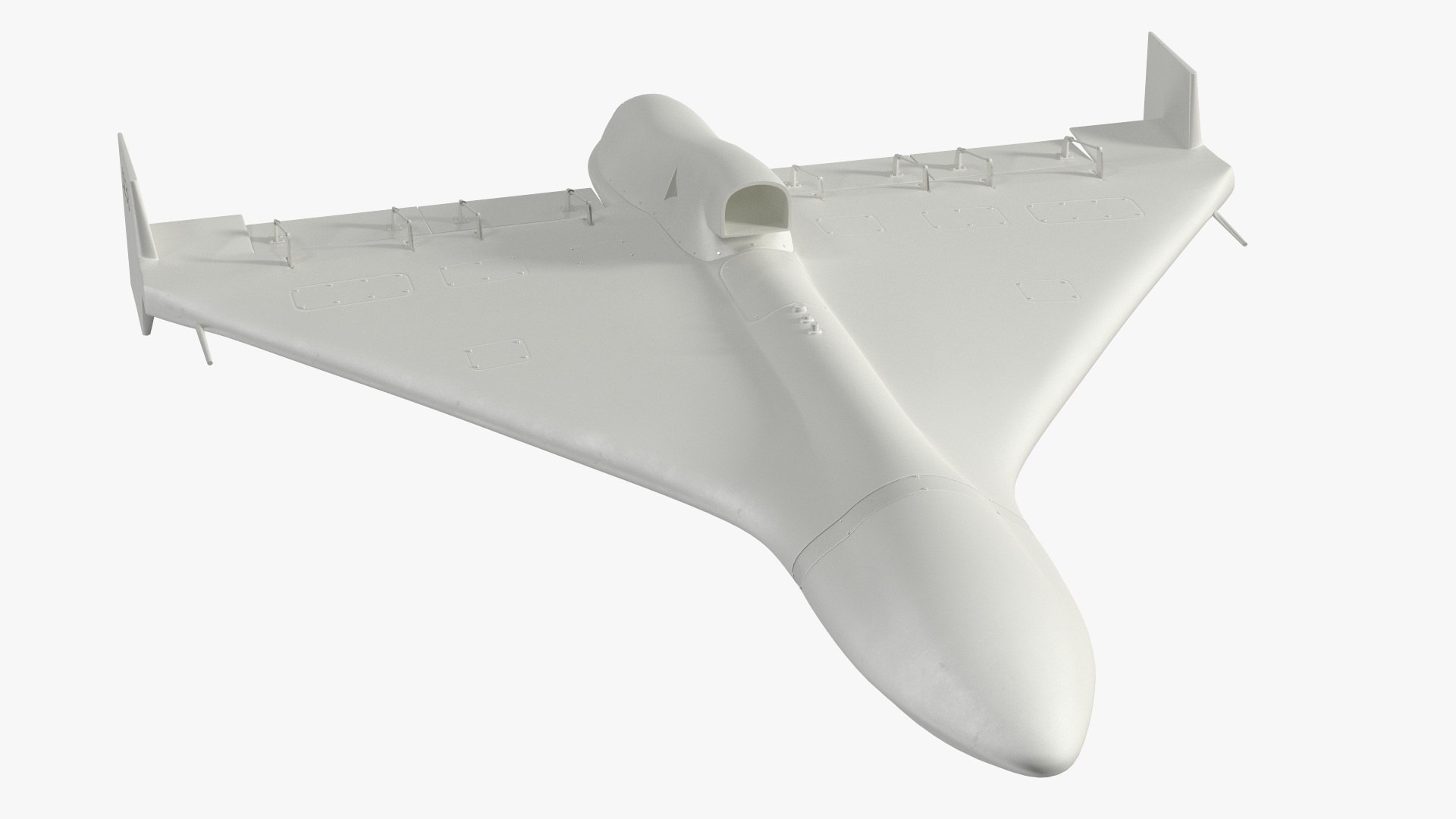 Kamikaze Drone Shahed 238 White 3D Model - TurboSquid 2232839
