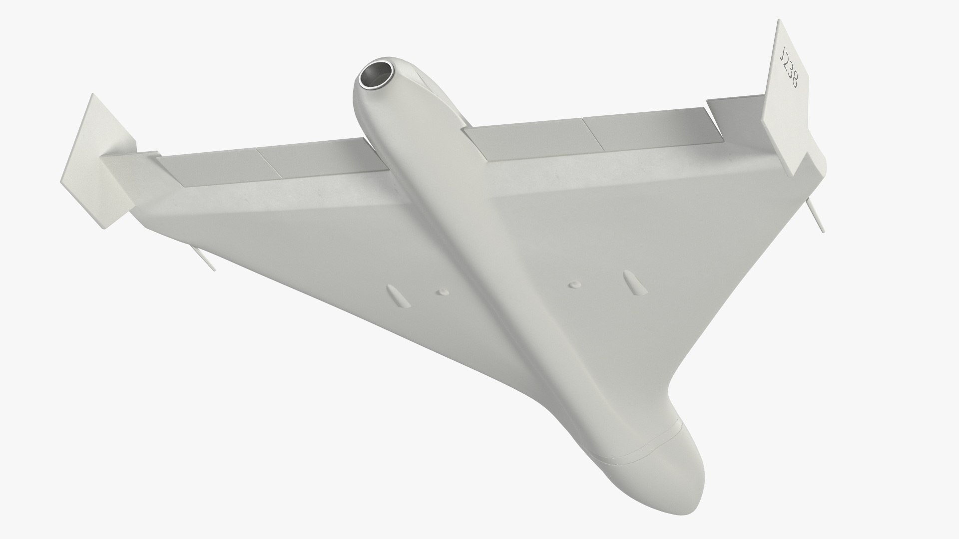 Kamikaze Drone Shahed 238 White 3D Model - TurboSquid 2232839