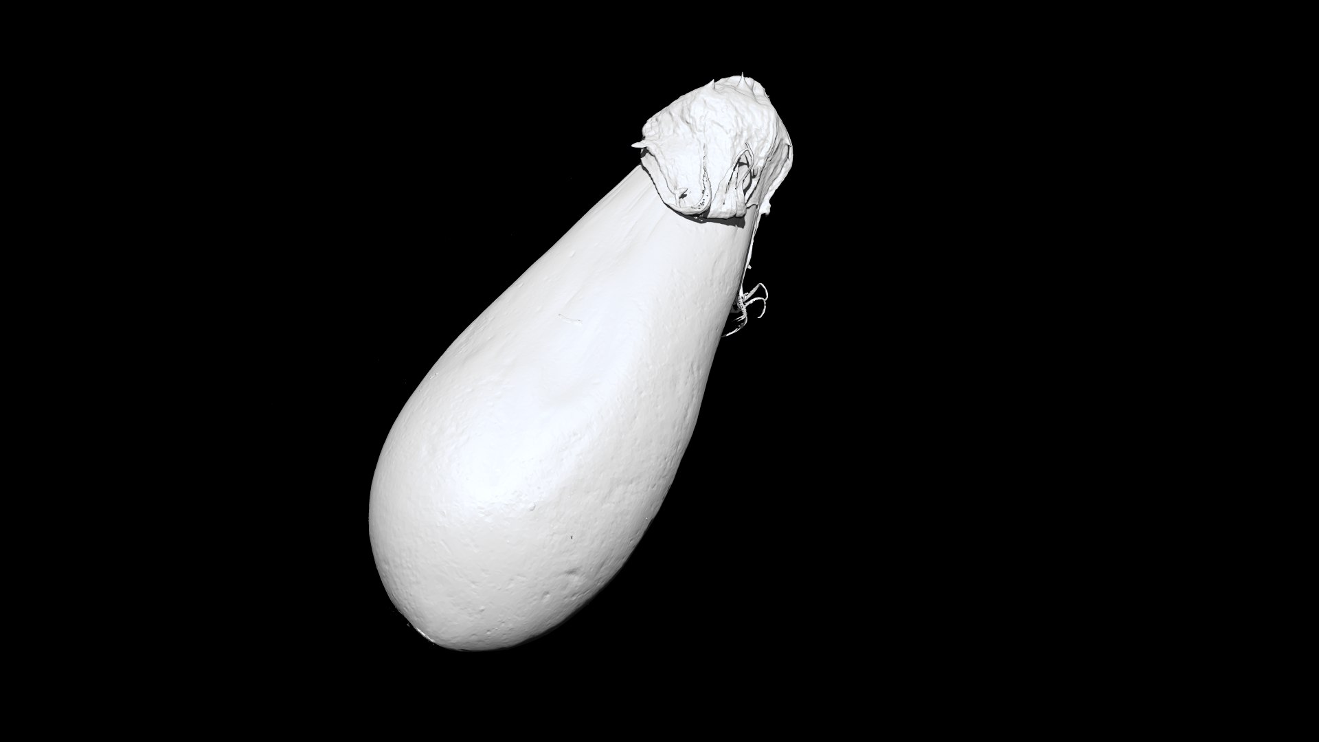 3D Eggplant 3D CT Scan Model Decimate 8 Percent Model - TurboSquid 1933483