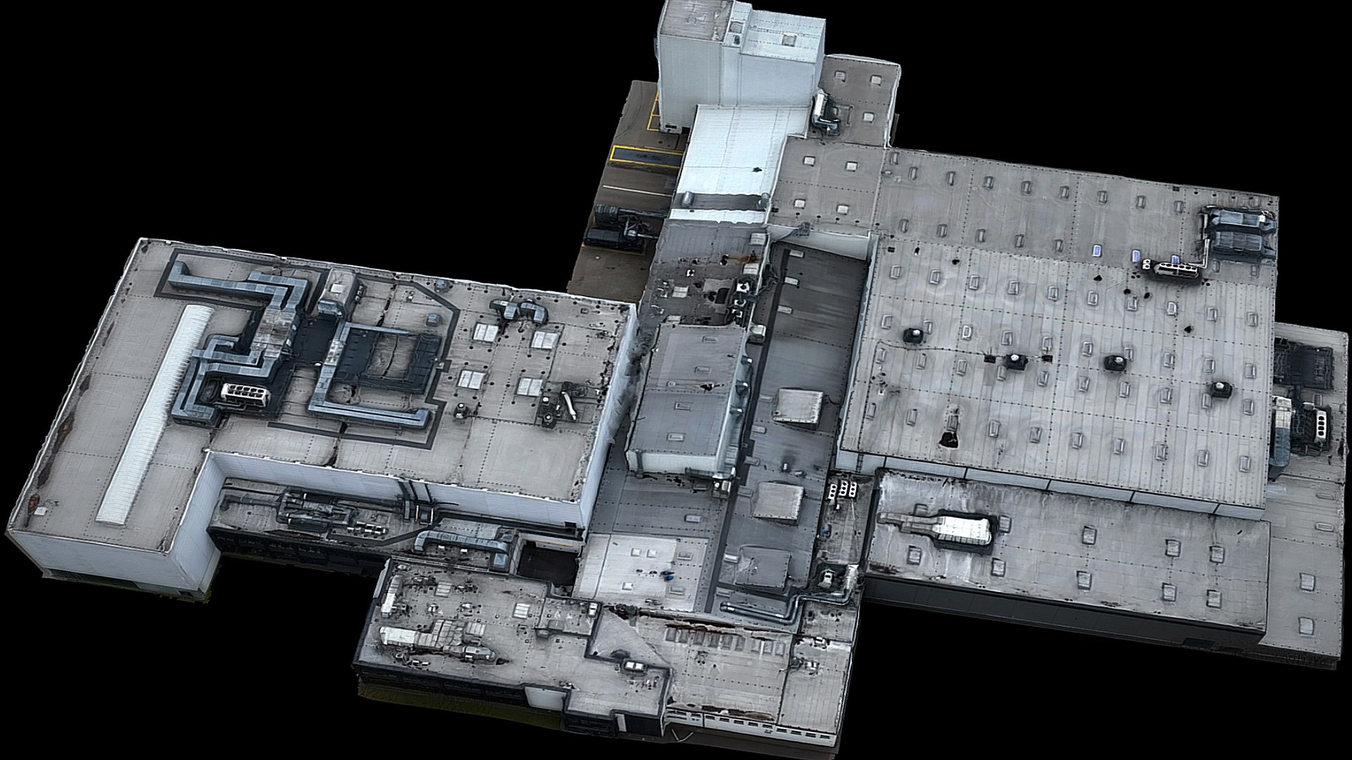 3D Industrial Factory Buildings Terrain Photogrammetry - TurboSquid 2337333