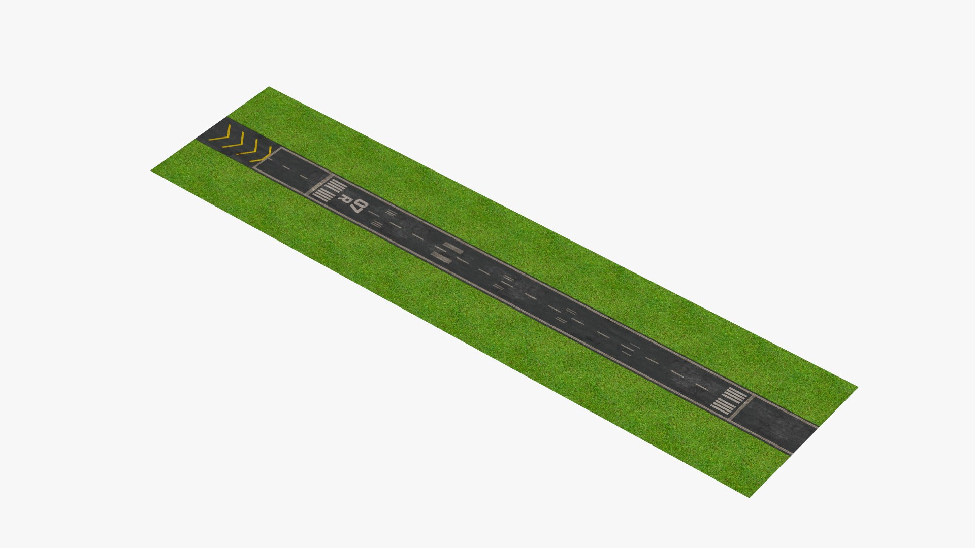 Landing Runway 3D Model - TurboSquid 2150268