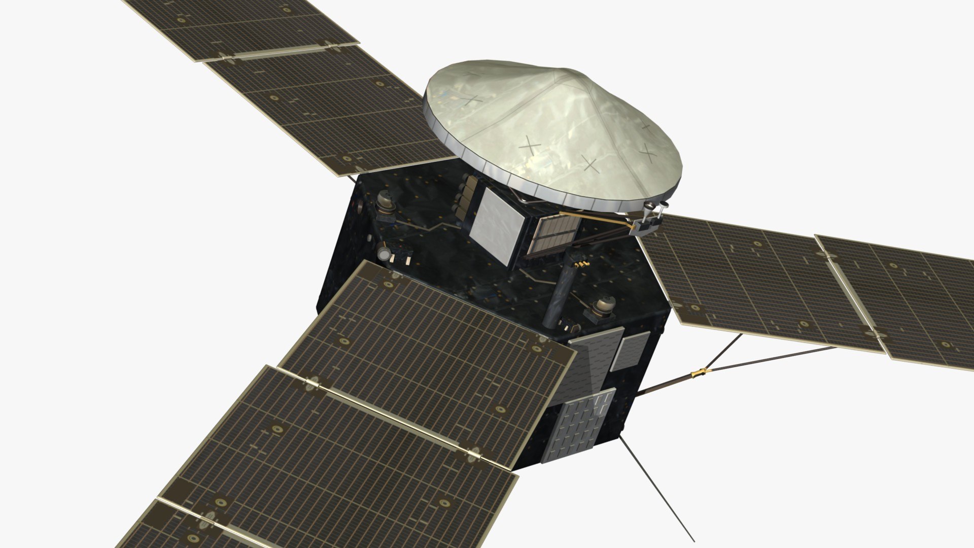 3d Model Juno Mission Jupiter