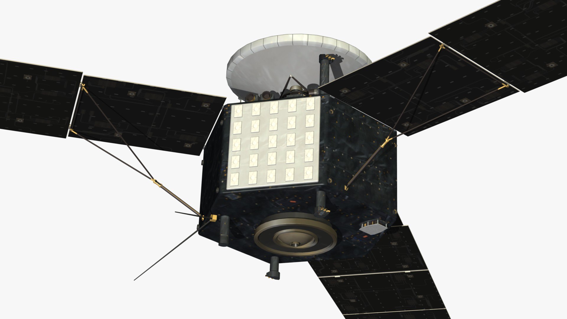 3d Model Juno Mission Jupiter
