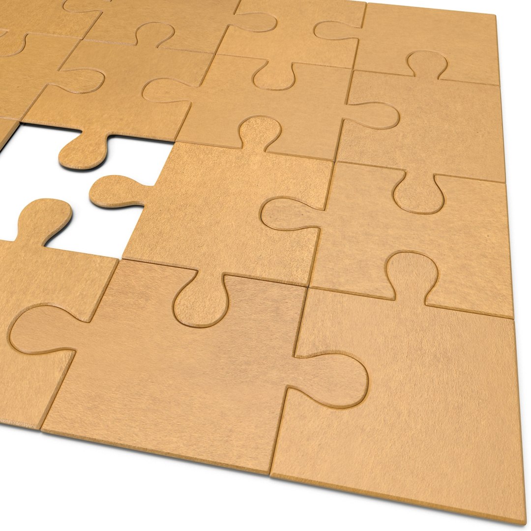 Jigsaw Puzzle 3d Model