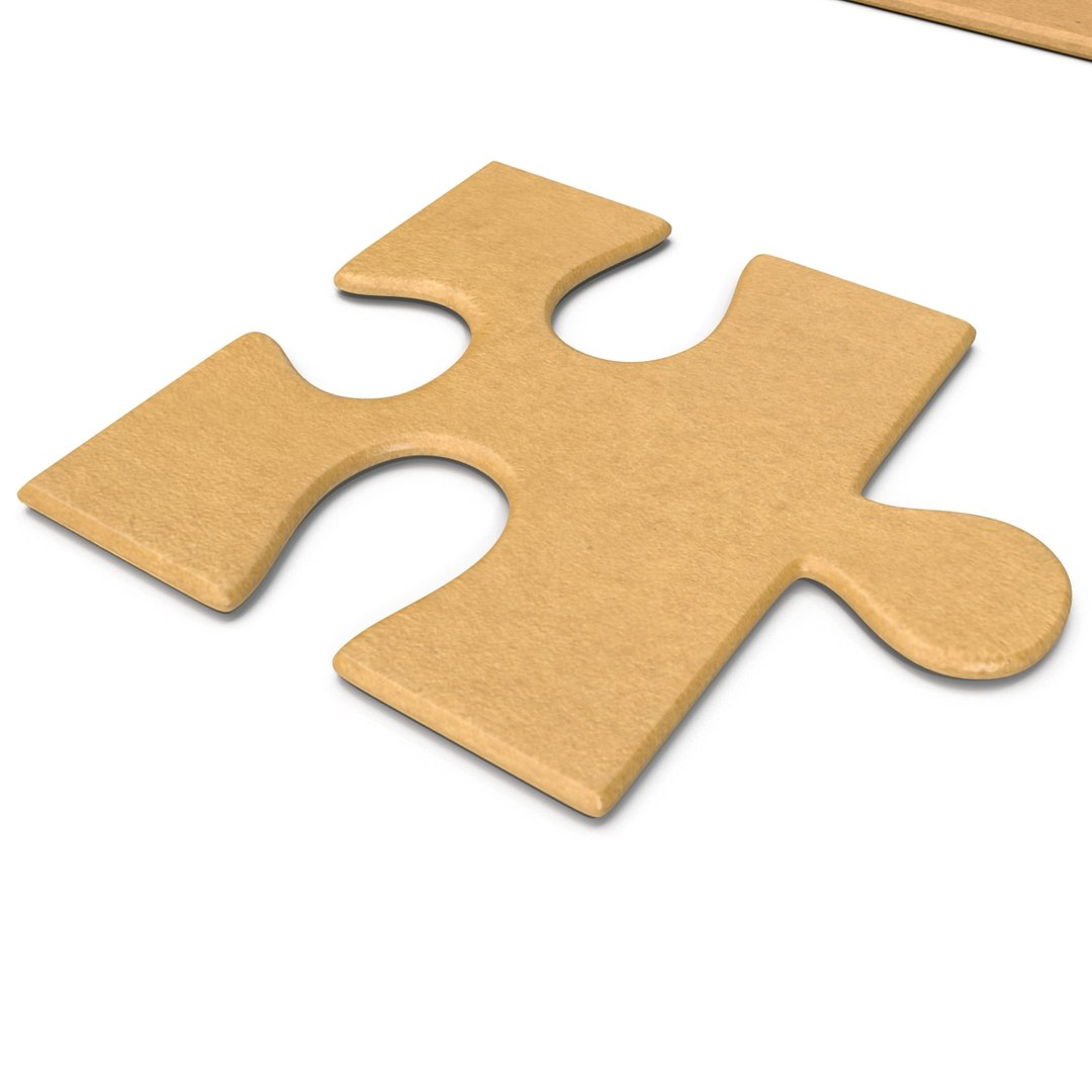 Jigsaw Puzzle 3d Model
