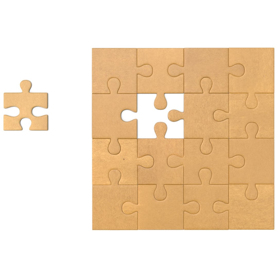 Jigsaw Puzzle 3d Model