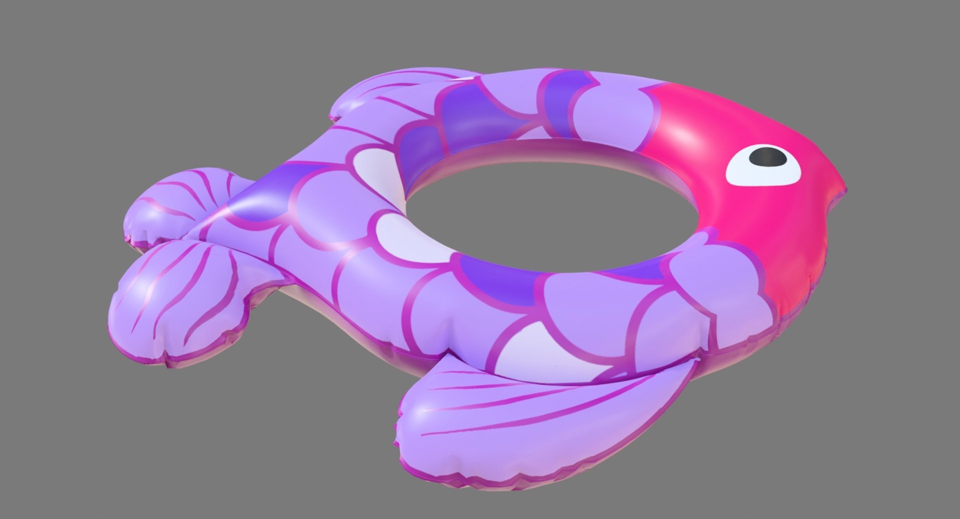 Realistic Float Ring Fish 3D Model - TurboSquid 1352018