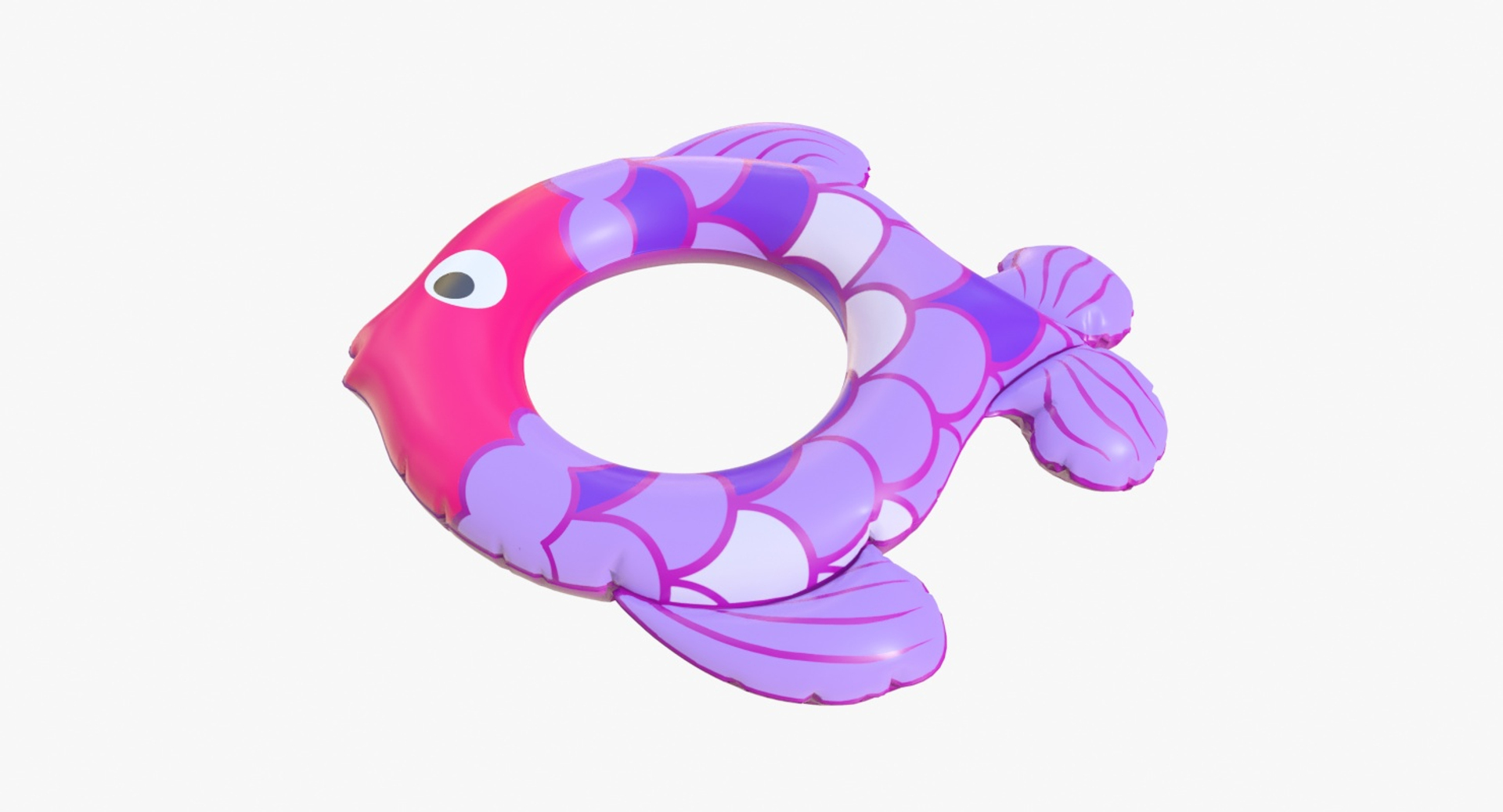 Realistic Float Ring Fish 3D Model - TurboSquid 1352018