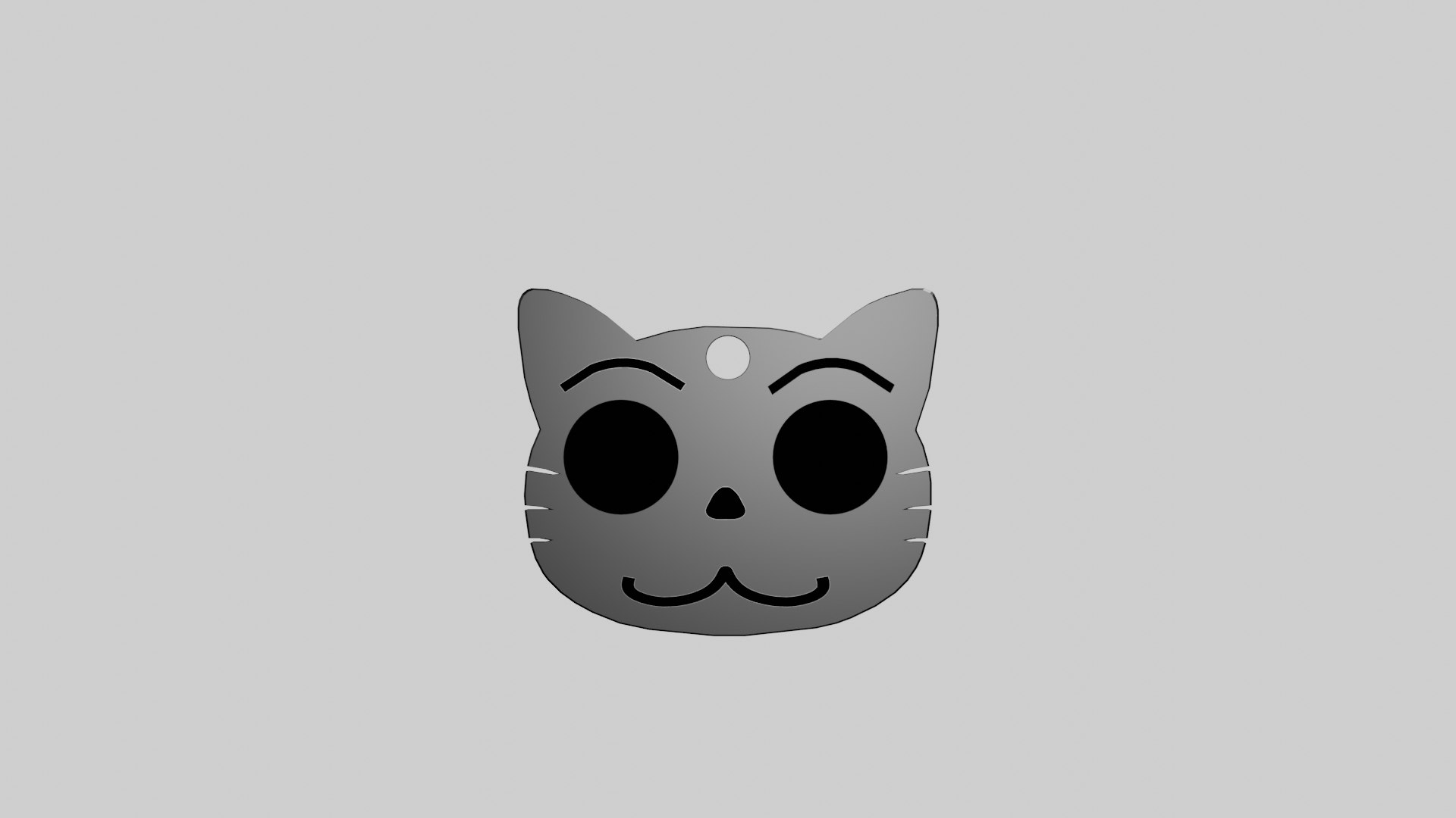 3D Cat Name Tag - TurboSquid 1825208