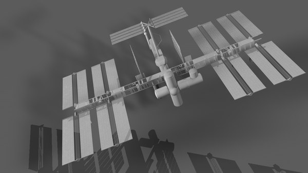 3d model orbit station