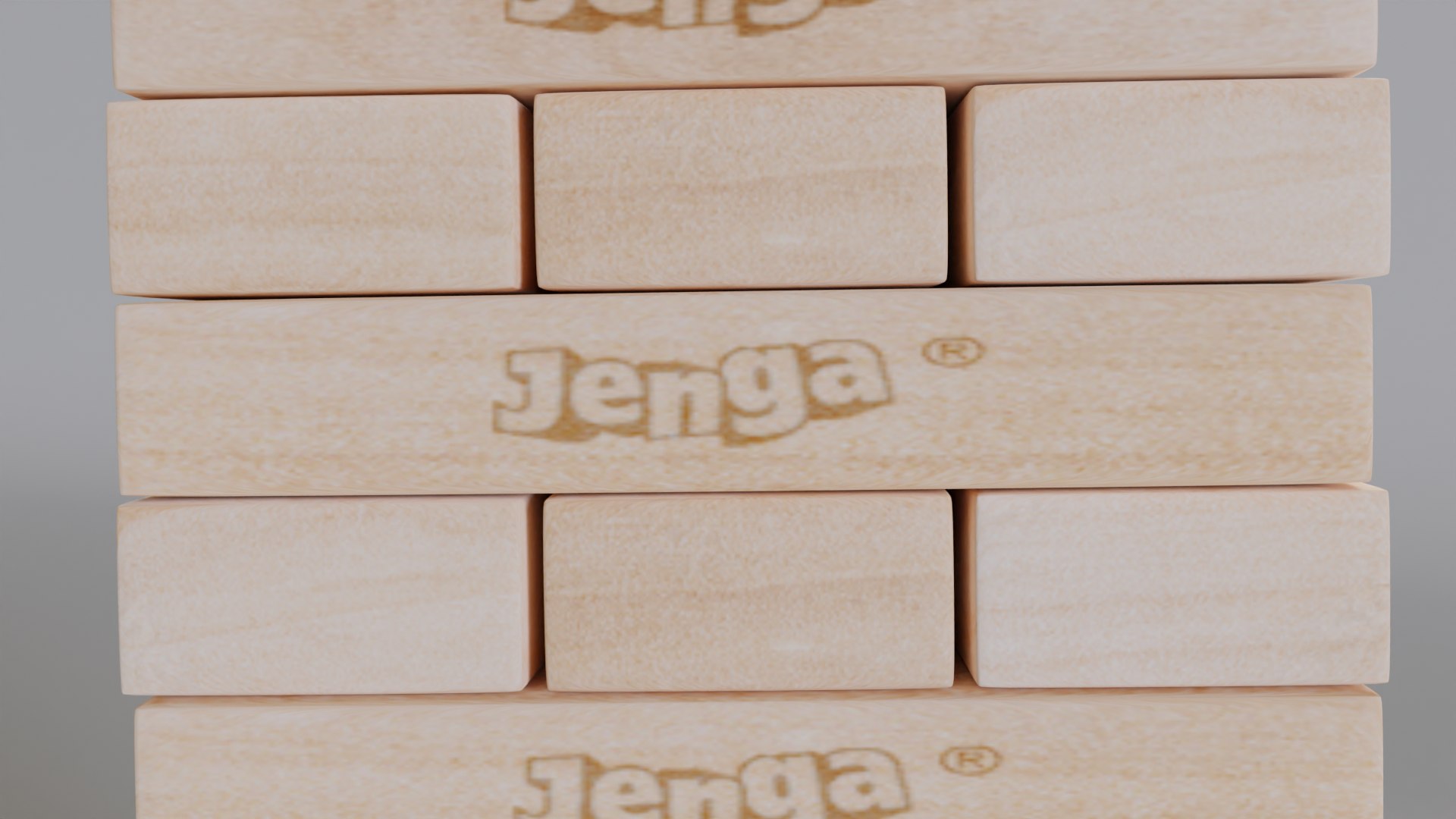 3D Jenga Tower Game Customizable Low-poly 3D model - TurboSquid 2121754