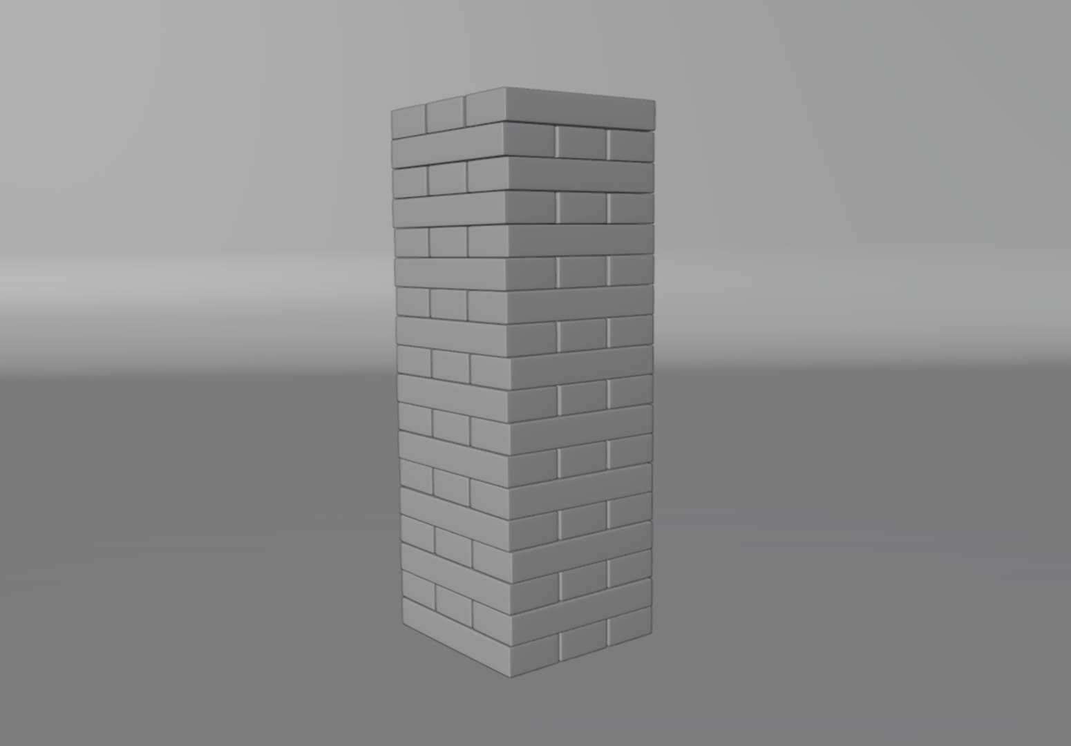3D Jenga Tower Game Customizable Low-poly 3D model - TurboSquid 2121754
