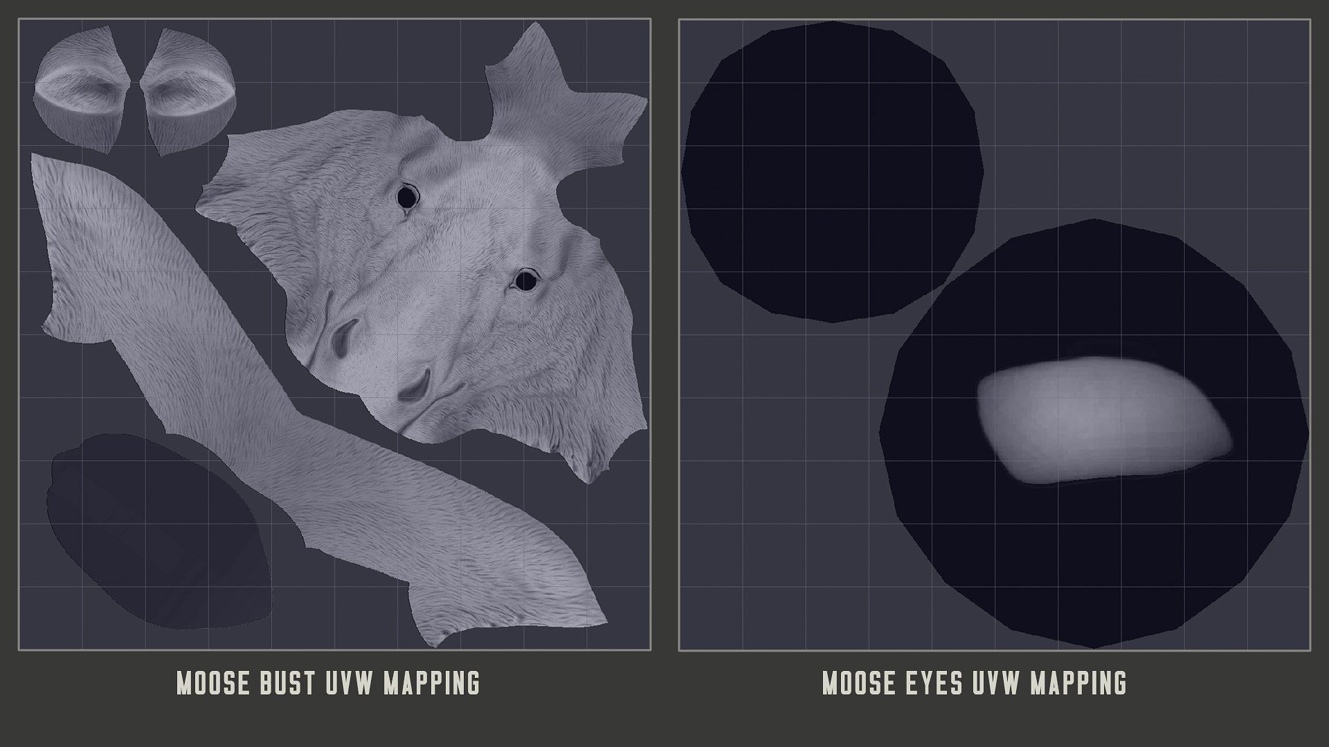 Moose Animal Head Sculpture 3D Model - TurboSquid 1653967