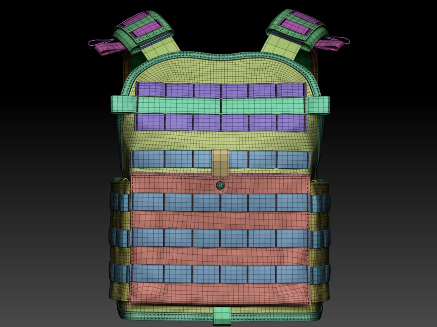 Condor Modular Operate Plate Model - TurboSquid 1383935