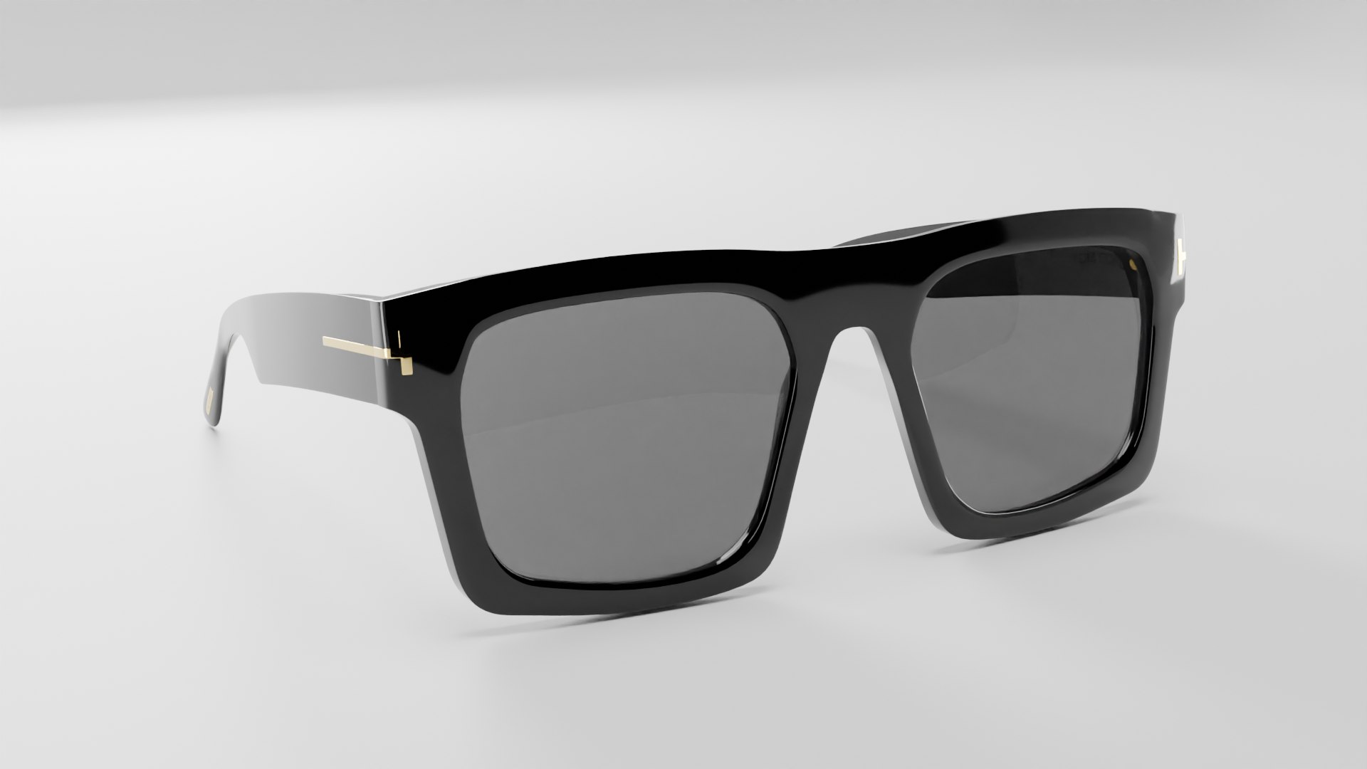 3D Model Tom Ford FT0711 3D Sunglasses Model Low-poly 3D Model ...