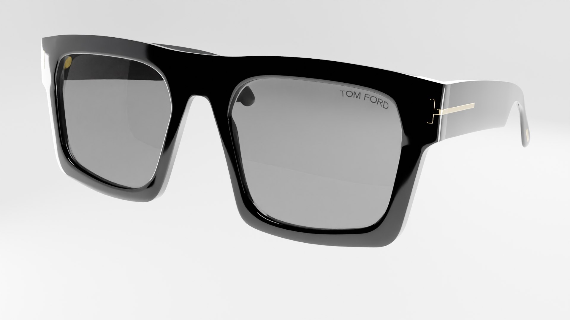 3D Model Tom Ford FT0711 3D Sunglasses Model Low-poly 3D Model ...