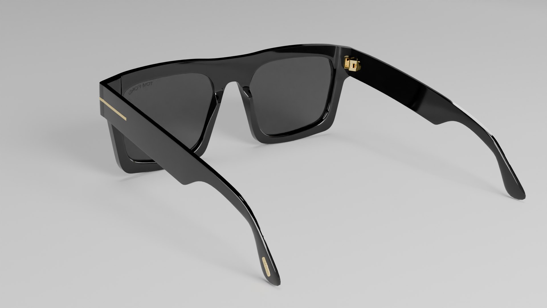 3D Model Tom Ford FT0711 3D Sunglasses Model Low-poly 3D Model ...