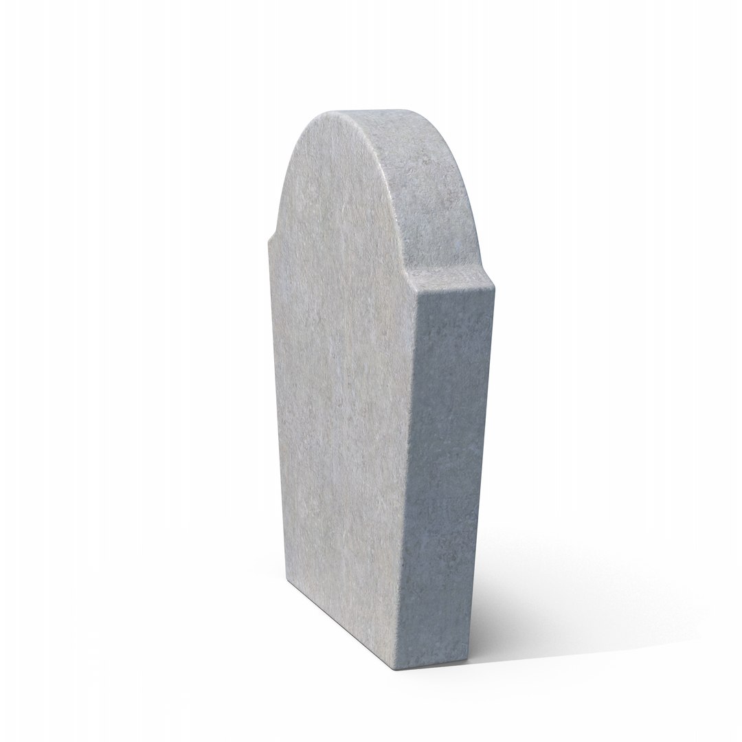 3D Gravestone Model - TurboSquid 2347641