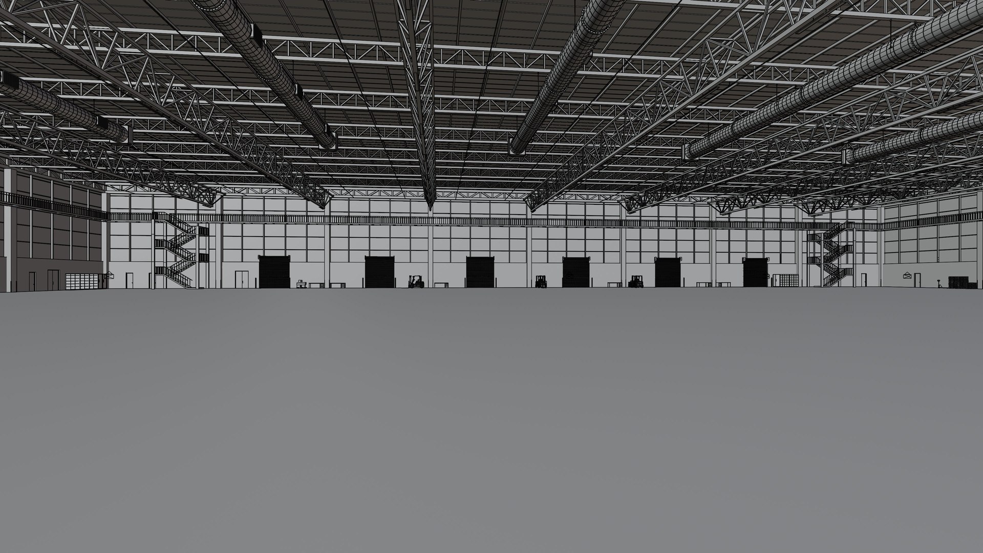 3D Industrial Warehouse Interior 19 - TurboSquid 2337850