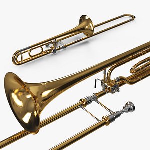 Download Free & Premium Brass Instrument 3D Models | TurboSquid