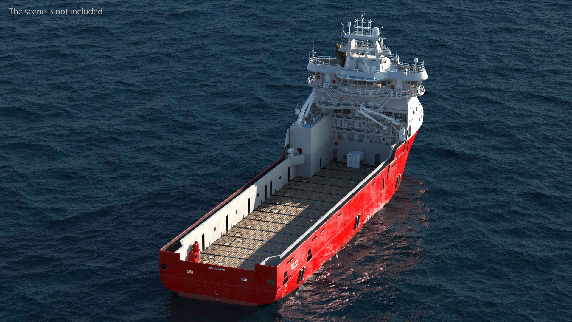 REM EIR Offshore Supply Vessel 3D model - TurboSquid 1997531