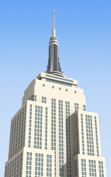 new york skyscrapers building 3d model
