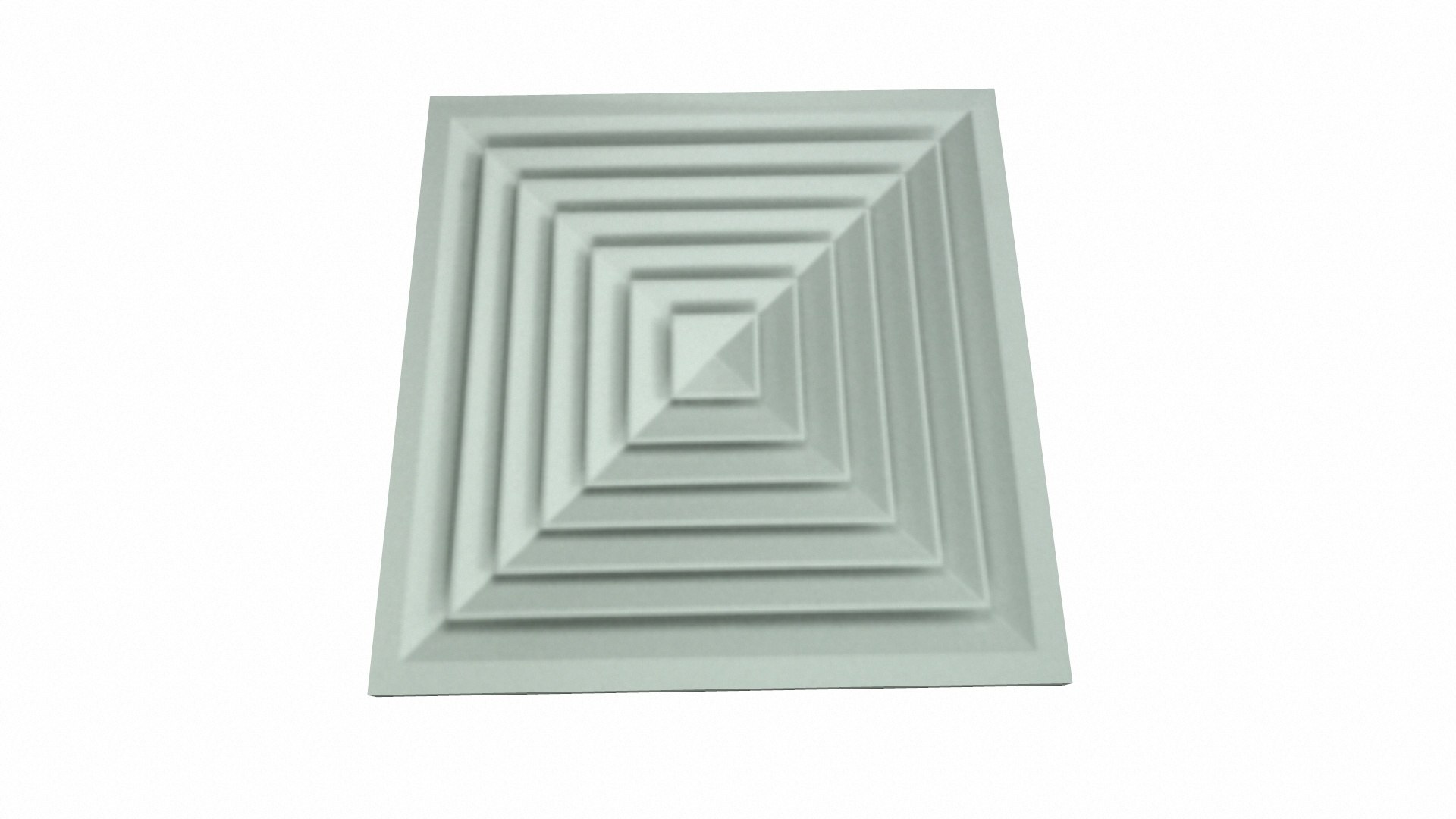 3D Ceiling Ventilation AC Duct Model - TurboSquid 2308277